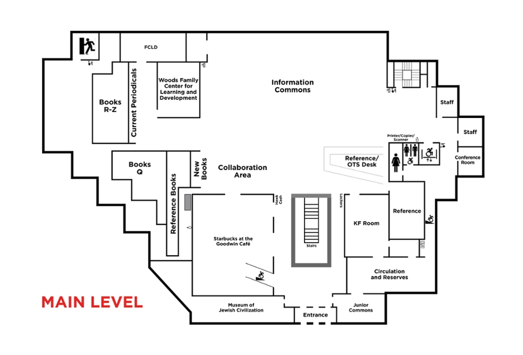 Floor Plans - Harrison Libraries - University of Hartford