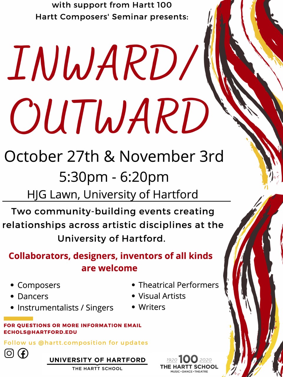 Hartt Composition Presents INWARD/OUTWARD - University of Hartford