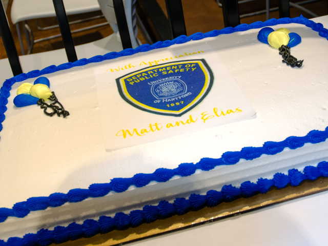 Two Public Safety Members Honored - University of Hartford