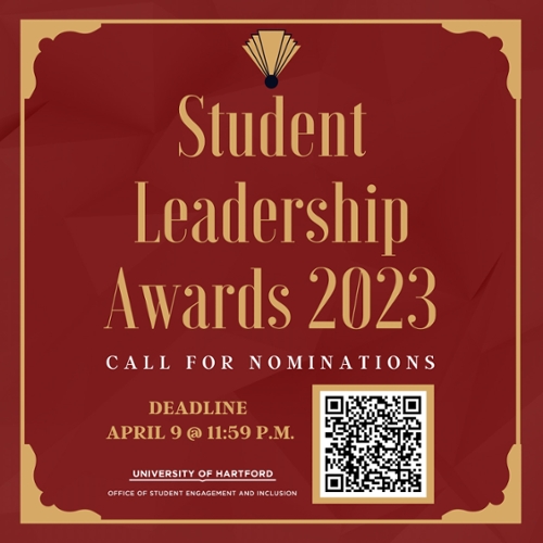 Final Call for Nominations for Student Leadership Awards - University ...