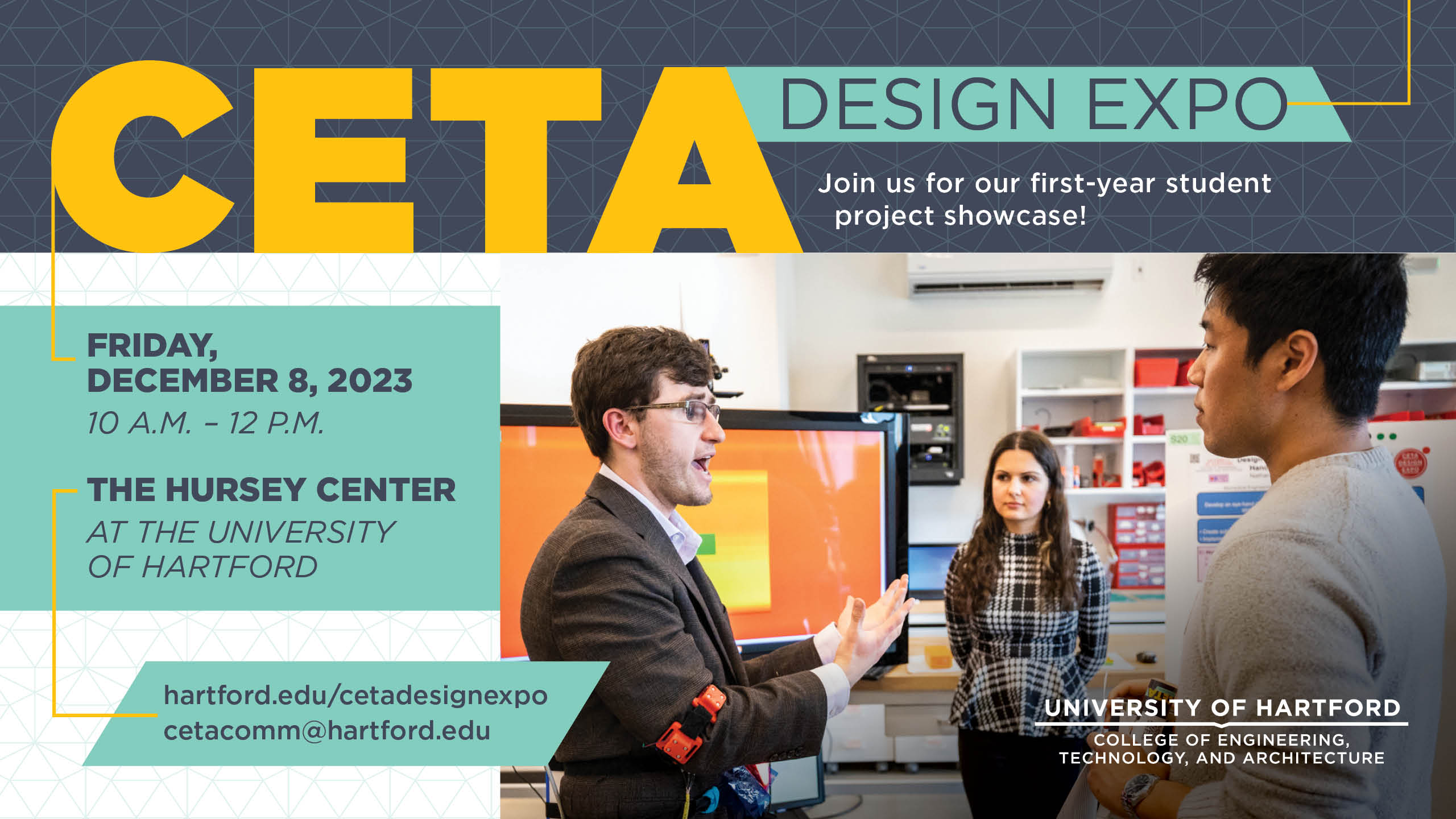 Fall 2023 CETA Design Expo - University of Hartford