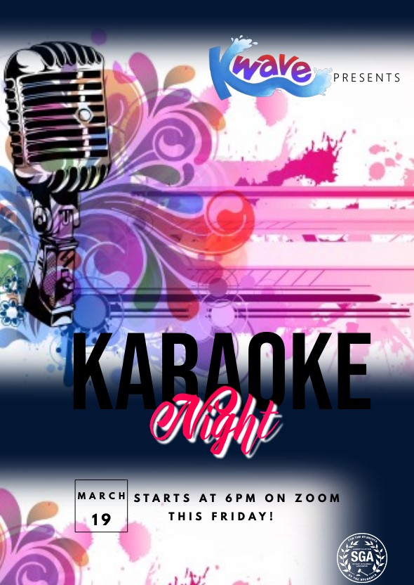 K-Wave Karaoke Night March 19 | University of Hartford