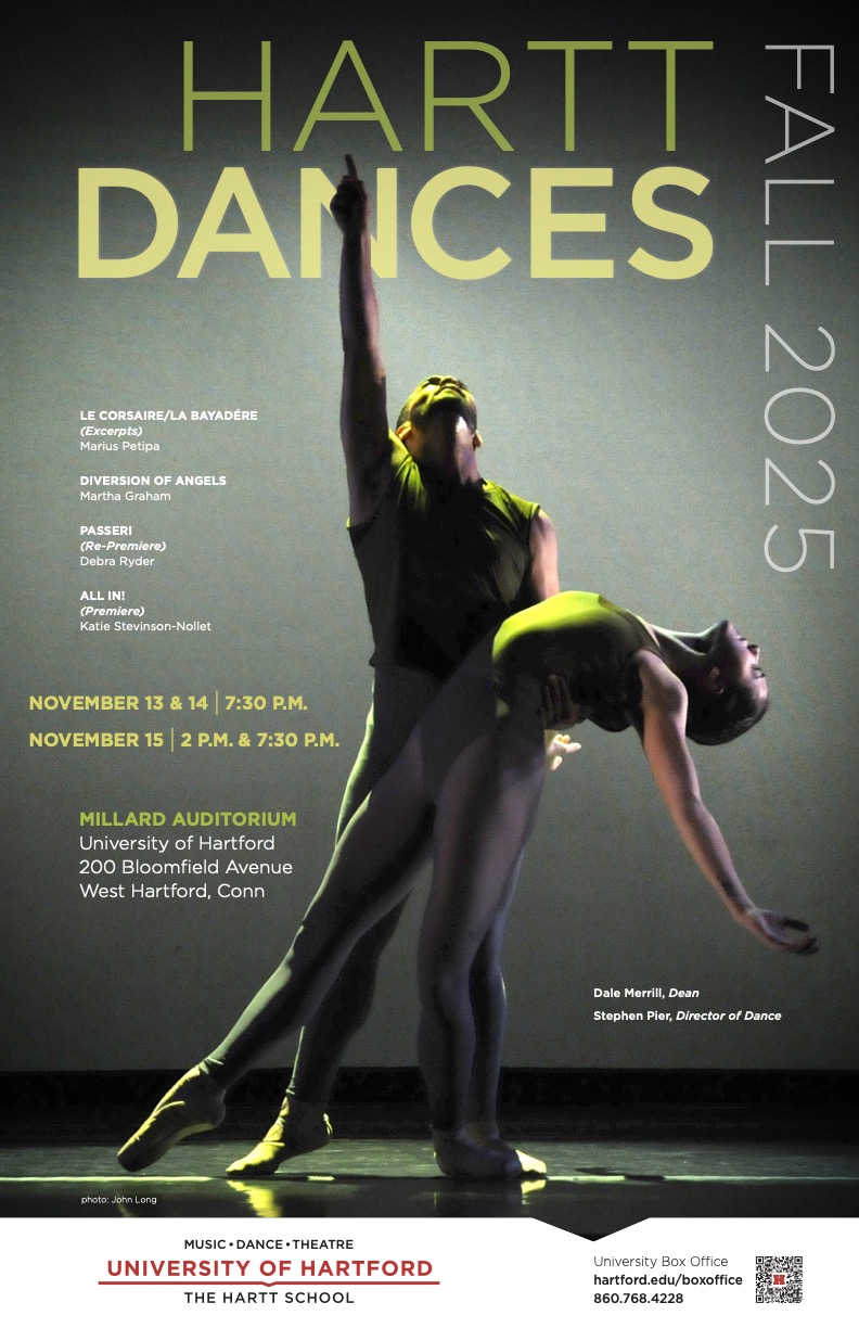 Hartt Dances, Nov. 13–15 - University of Hartford