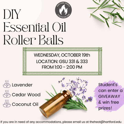 DIY Essential Oil Roller Balls - University of Hartford