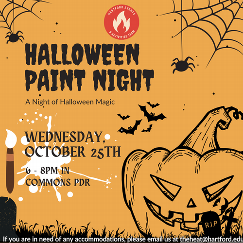 HEAT's Halloween Paint Night - University of Hartford