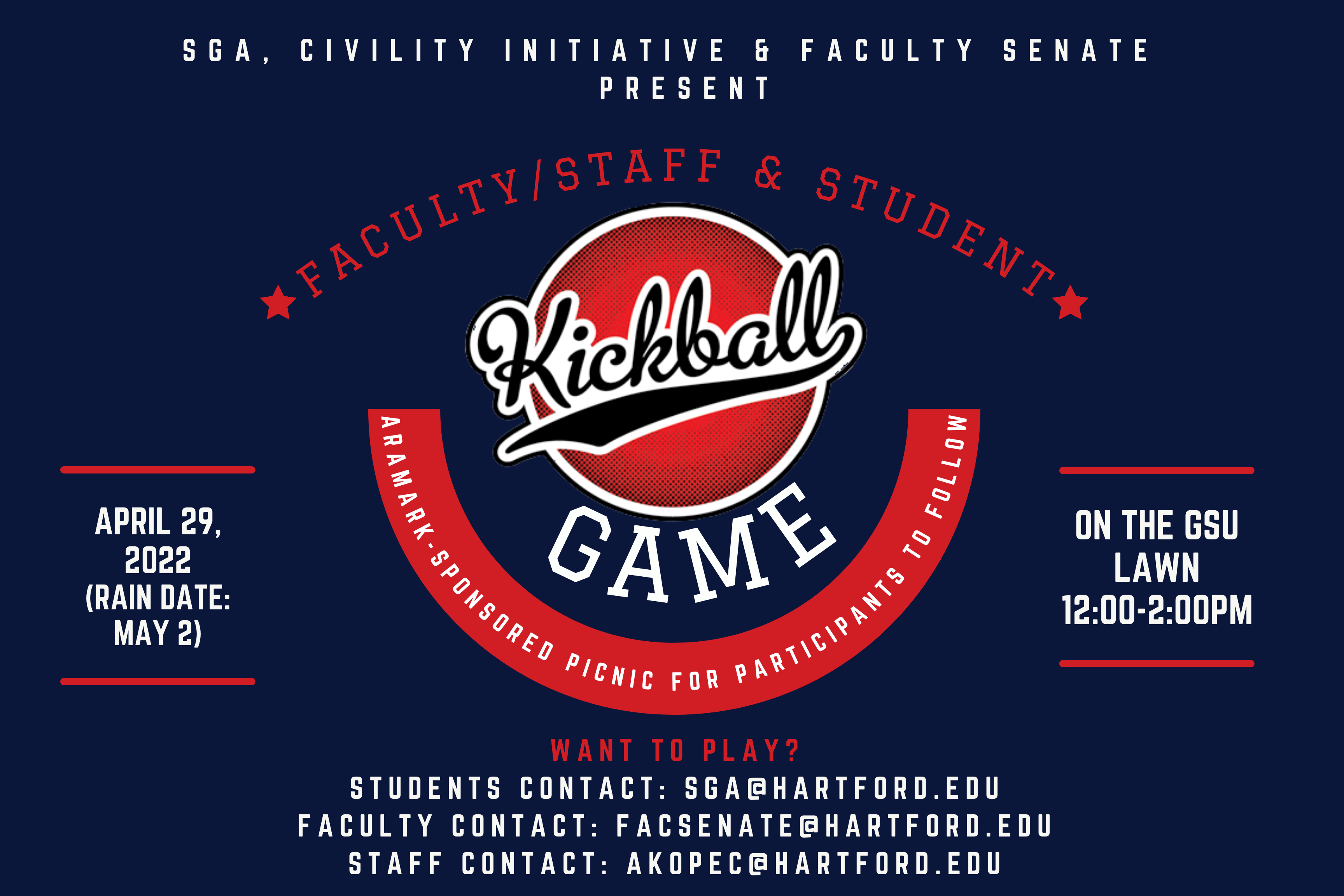Kickball is Back - University of Hartford