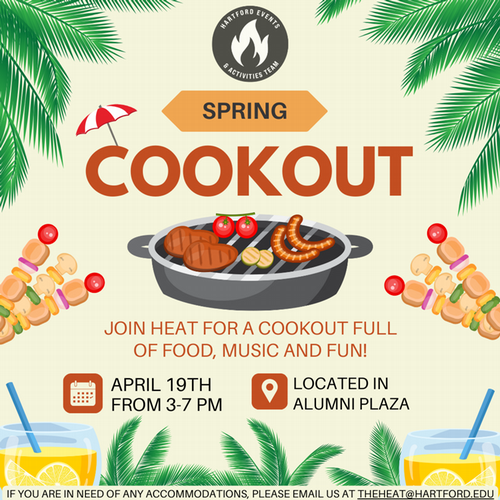 HEAT's Spring Cookout - University of Hartford