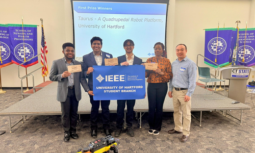 CETA Students Place First in Statewide Competition - University of Hartford