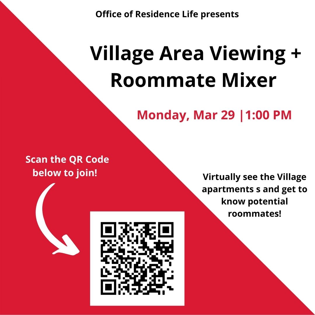 Village Area Viewing & Roommate Mixer | University of Hartford