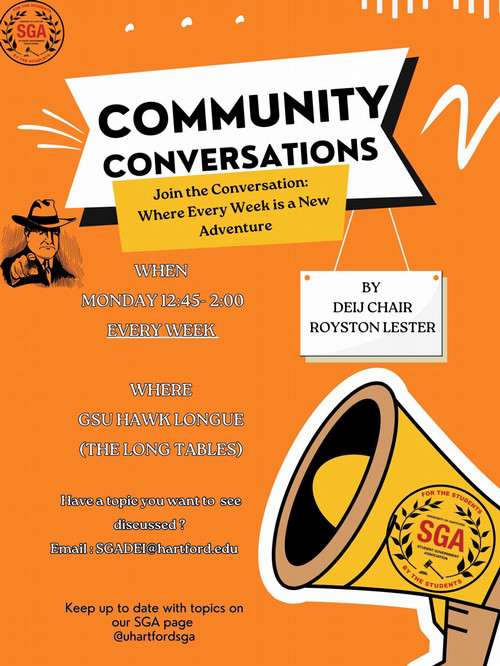 SGA's DEIJ Community Conversations - University of Hartford