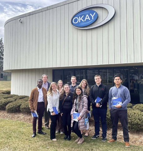 BMES Students Tour Okay Industries - University of Hartford